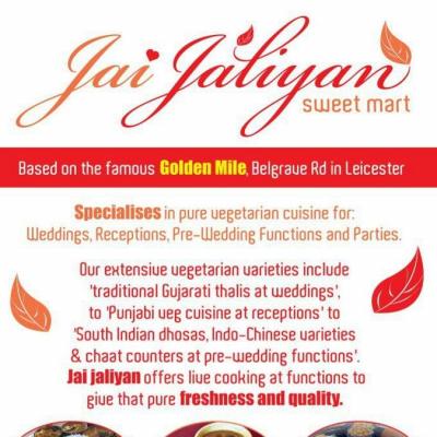 Jai Jaliyan Sweet Mart & Caterers - My Vegan Town